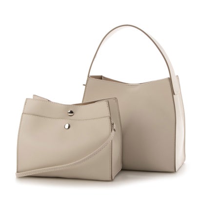 【楽天市場】カシュカシュ cache cache ヒネリハンドルインバッグセットトート （IV）：LOCOMALL（ロコンド公式ストア）