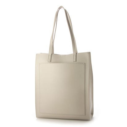 【楽天市場】＜ロングセラー＞カシュカシュ cache cache WEB限定シンセティックレザーフロントポケットトート （LGRY）：LOCOMALL（ロコンド公式ストア）