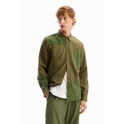 楽天市場】デシグアル Desigual ANDRES シャツロングスリーブ （ブルー