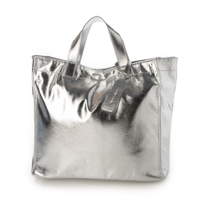 【楽天市場】＜ロングセラー＞【テレビ ドラマ着用アイテム】カシュカシュ cache cache ソフトメタリックショッパートート （SV）：LOCOMALL（ロコンド公式ストア）