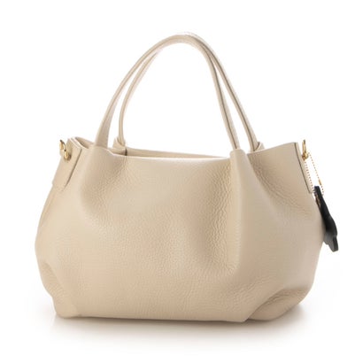 【楽天市場】モードフルーレ MODE FOURRURE イタリアンカーフラウンドトートバッグ （ベージュ）：LOCOMALL（ロコンド公式ストア）