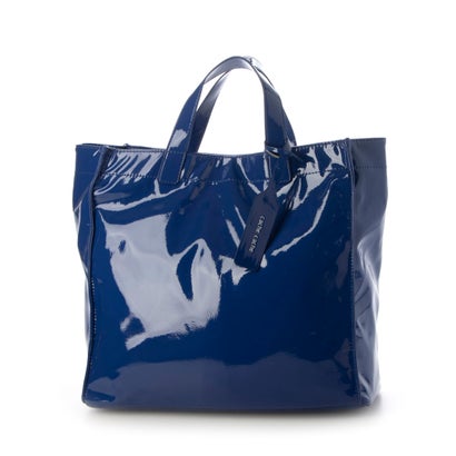 【楽天市場】＜ロングセラー＞カシュカシュ cache cache ソフトエナメルスクエア手提げトート （BL）：LOCOMALL（ロコンド公式ストア）