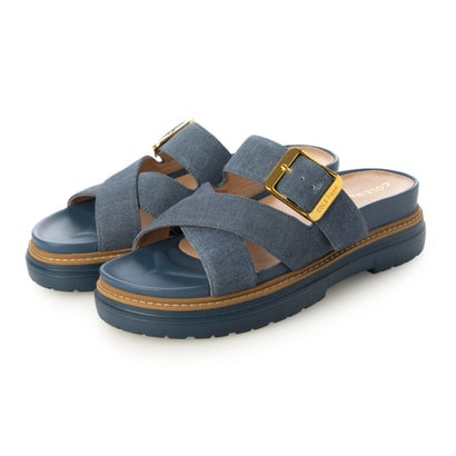 【楽天市場】コール ハーン COLE HAAN フラヤ スライド サンダル womens （デニム スエード）：LOCOMALL（ロコンド公式ストア）