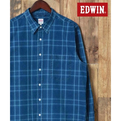 【楽天市場】マルカワ MARUKAWA 【EDWIN/エドウイン】インディゴ 長袖 チェックシャツ/ET2136 メンズ レディース 長袖 ...