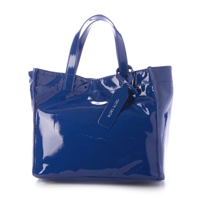 【楽天市場】カシュカシュ cache cache ソフトエナメルスクエア手提げトートS （BL）：LOCOMALL（ロコンド公式ストア）