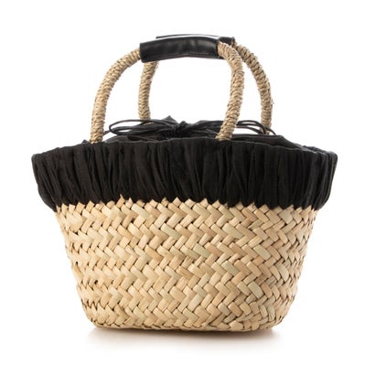 【楽天市場】カシュカシュ cache cache 口元かがりカゴバッグ （BK）：LOCOMALL（ロコンド公式ストア）