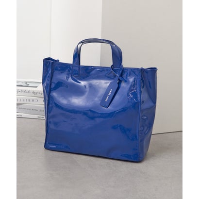 【楽天市場】カシュカシュ cache cache ソフトエナメルショッパーバッグ （ブルー）：LOCOMALL（ロコンド公式ストア）