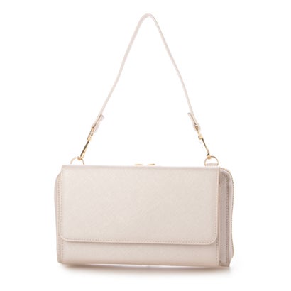 【楽天市場】カシュカシュ cache cache WEB限定カラーコンビウォレットショルダーバッグ （WH）：LOCOMALL（ロコンド公式ストア）