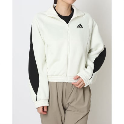 【楽天市場】アディダス adidas レディース 長袖ジャージジャケット スタジアム トラックトップ JW0519 （off white ...