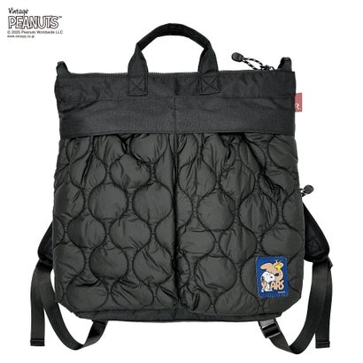 【楽天市場】ルートート ROOTOTE トートバッグ レディース スヌーピー ヘルメットバッグ型 リュック 2Way IP セオルー パフ ピーナッツ-0R 8457 （01 ブラック ...
