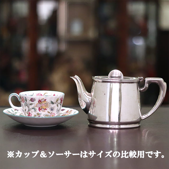 【楽天市場】【中古】ELKINGTON（エルキントン） ホテル用ティーポット ek-383【アンティーク】【イギリス製】【シルバープレート ...