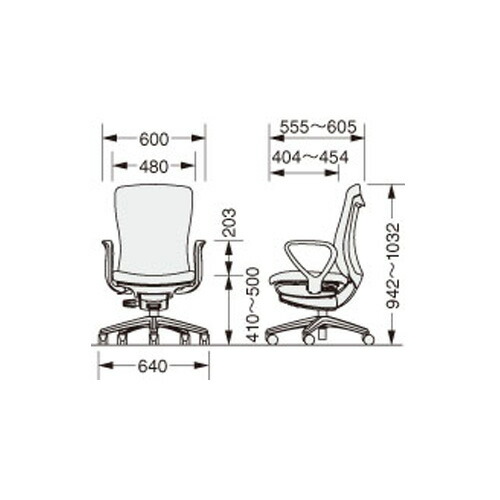 【楽天市場】【法人限定】ライオン事務器 LION バーサル versal オフィスチェアー No.3521S-K ビニールレザー張り ホワイトシェル ブラック脚 サークルアーム 会社 ...