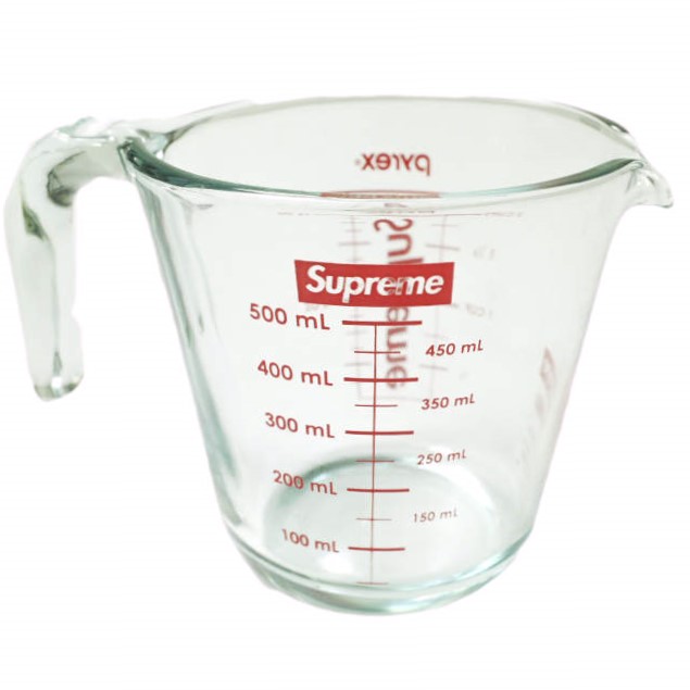 【楽天市場】SUPREME シュプリーム 19AW アメリカ製 Pyrex 2-Cup Measuring Cup パイレックス メジャー ...