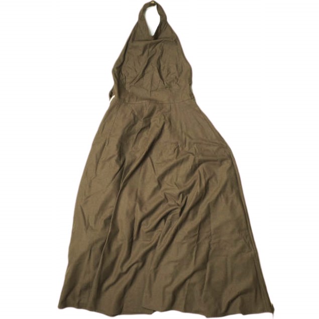 【楽天市場】BASERANGE ベースレンジ SHORE DRESS WILD SILK シルクネップ エプロンワンピース S NERIDA ...