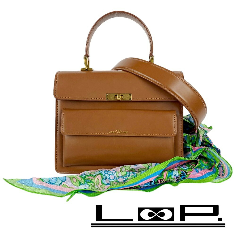 【楽天市場】 SALE 美品 マークジェイコブス アップタウン 2WAY バッグ ショルダー レザー ブラウン M0015810 箱 ...