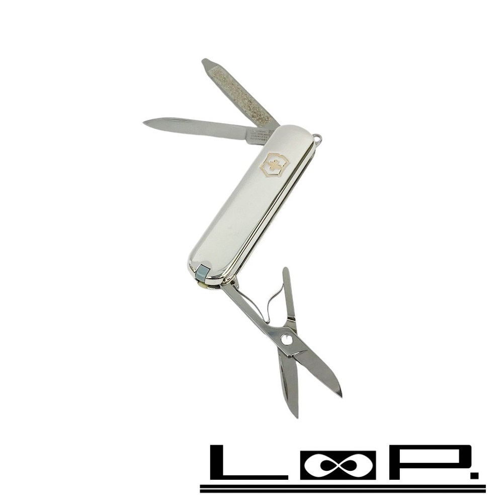 【楽天市場】 新同 磨き済 ティファニー ビクトリノックス コラボ マルチツール スイス アーミーナイフ コンビ SV YG 925 750 ...