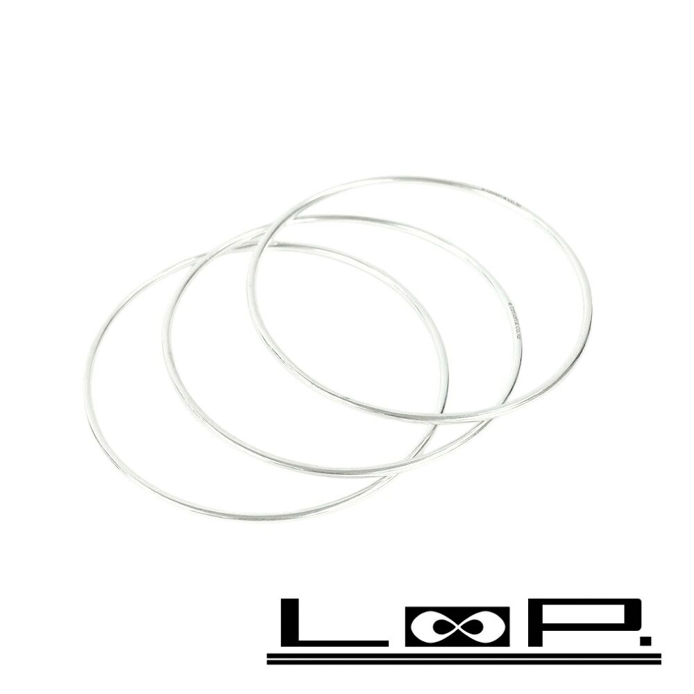 【楽天市場】 SALE 美品 ティファニー 三連 バングル ブレスレット アクセサリー シルバー SV925 【219153】 【中古 ...