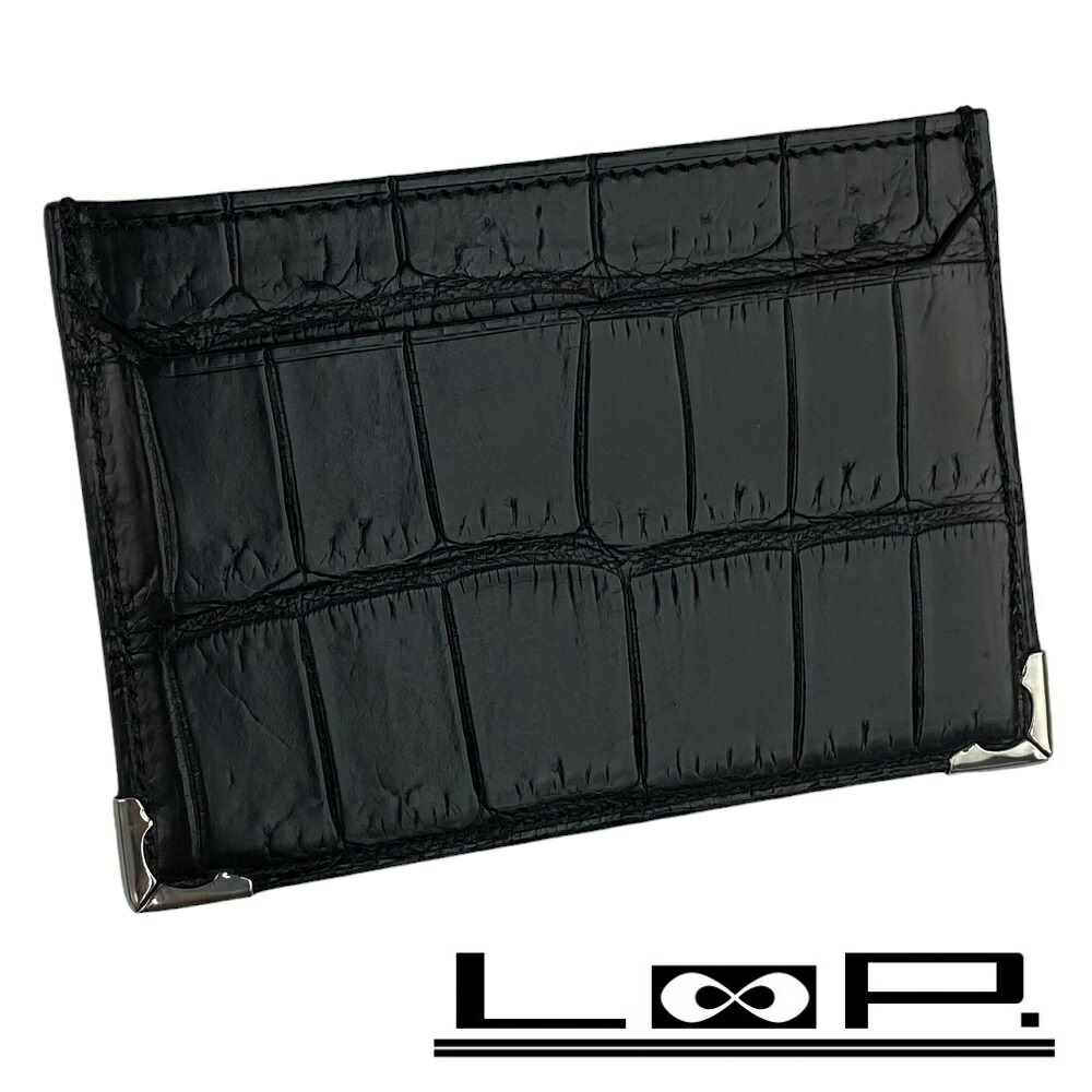 【楽天市場】 値下げ 未使用 カルティエ カード ケース クロコダイル ブラック 箱 【93272】【中古】：LoopLand 楽天市場店