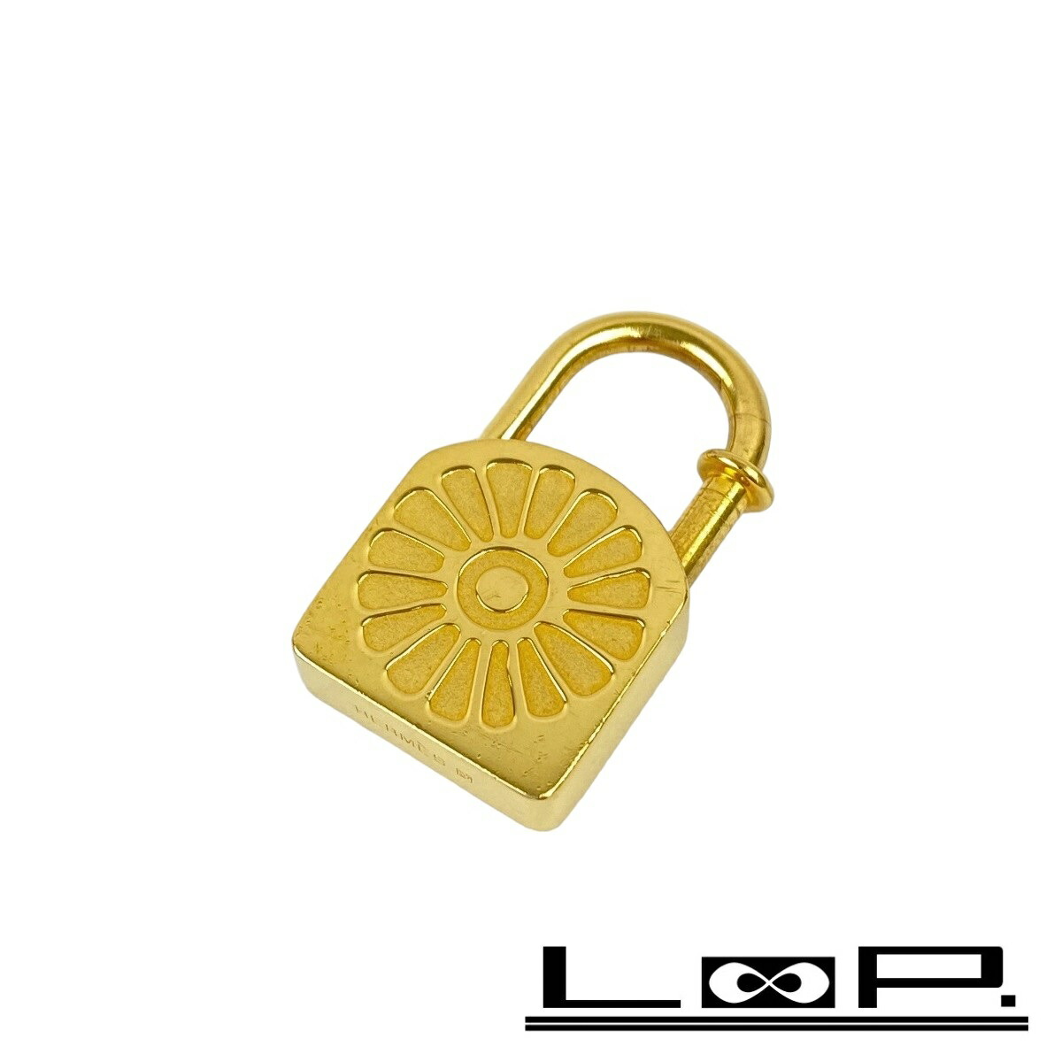 【楽天市場】 値下げ 中古 エルメス カデナ バッグ チャーム 太陽 ゴールド GP 【93975】 【中古】：LoopLand 楽天市場店