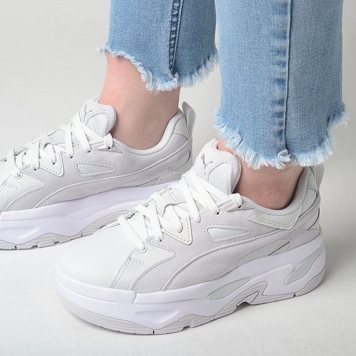 【楽天市場】PUMA BLSTR MIX WNS プーマ ブラスター ミックス ウィメンズ レディース スニーカー グレー 396095-04 ...