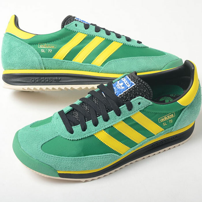 【楽天市場】adidas SL 72 RS アディダス メンズ スニーカー グリーンイエロー ig2133：loopool