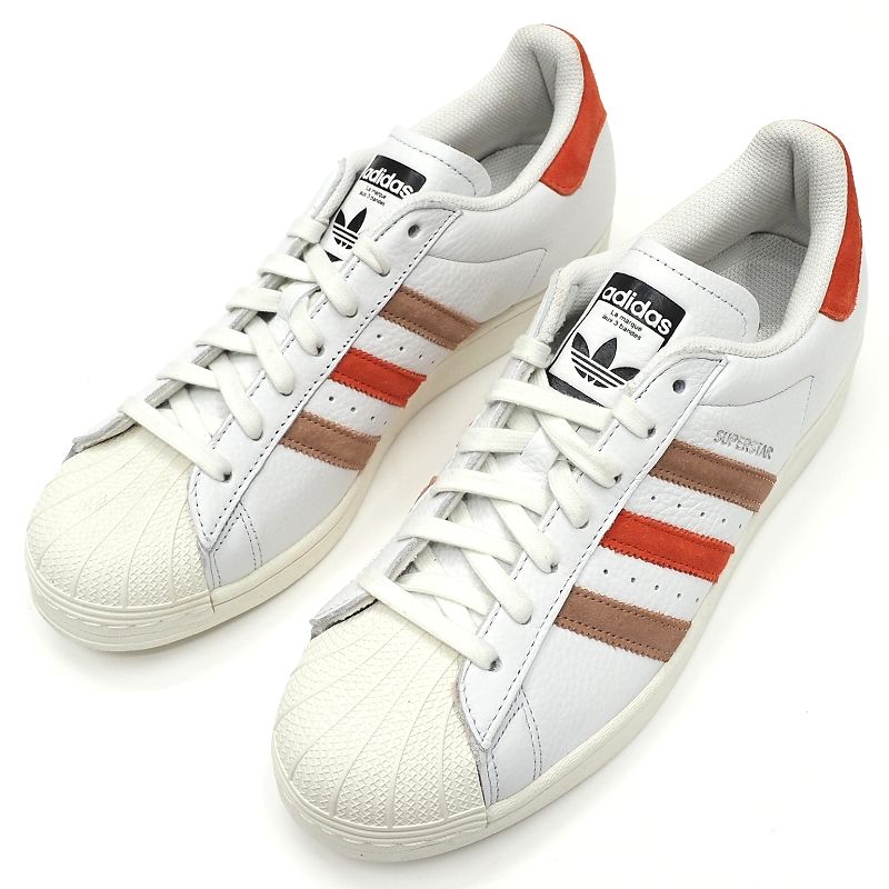 【楽天市場】未使用品 adidas SUPERSTAR レザースニーカー 【サイズ：US10.5(28.5cm)】 ホワイト GZ9380 ...