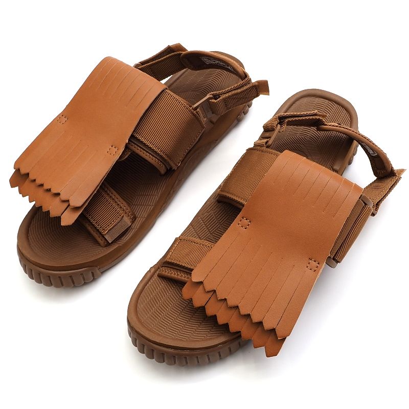 【楽天市場】未使用品 SHAKA WEEKENDER KILT ベルクロ サンダル 【サイズ：US9(27cm)】 ブラウン シャカ メンズ ...