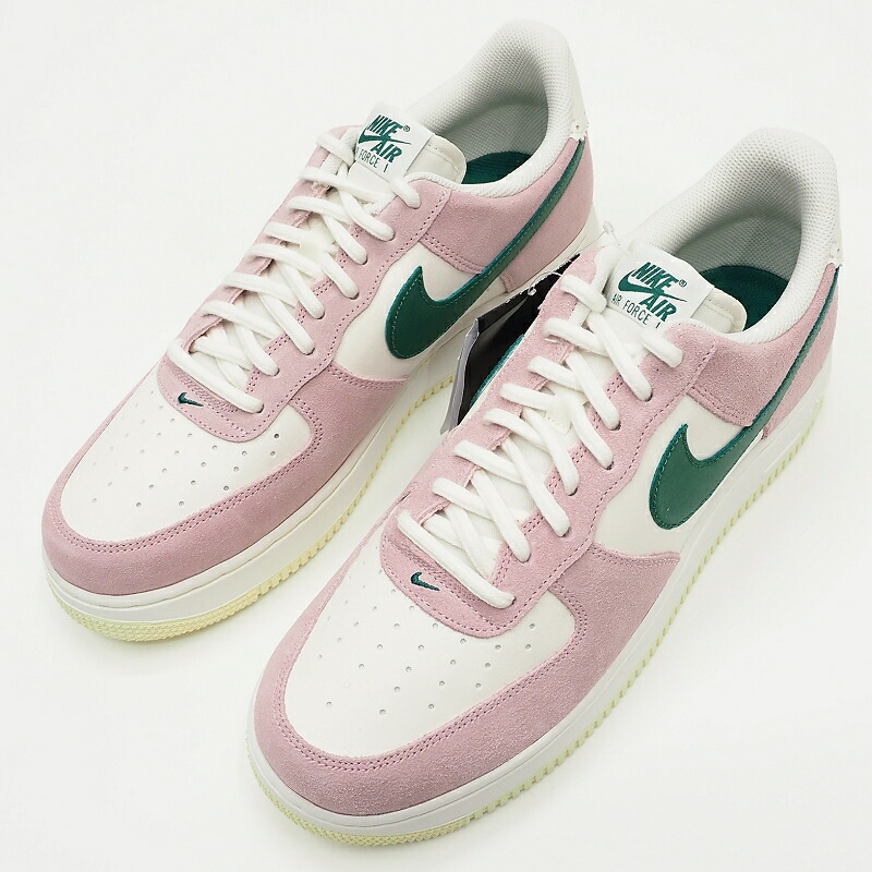 【楽天市場】新品 NIKE AIR FORCE 1 ‘07 LV8 スニーカー 【サイズ：US11(29cm)】 ピンク/ホワイト/グリーン ...