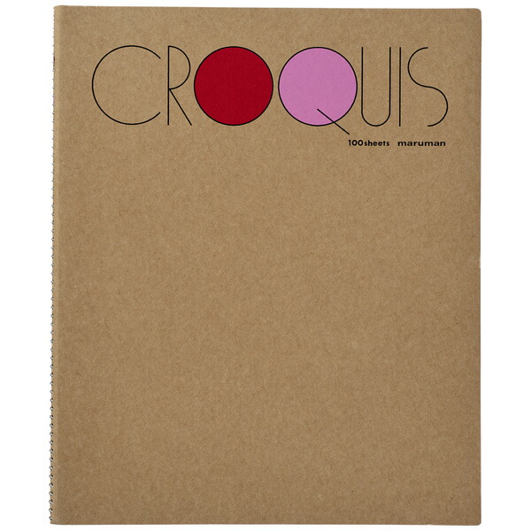 【楽天市場】クロッキーブック 白クロッキー紙 マルマン SM-01(ﾚｯﾄﾞ)：ルーペスタジオ