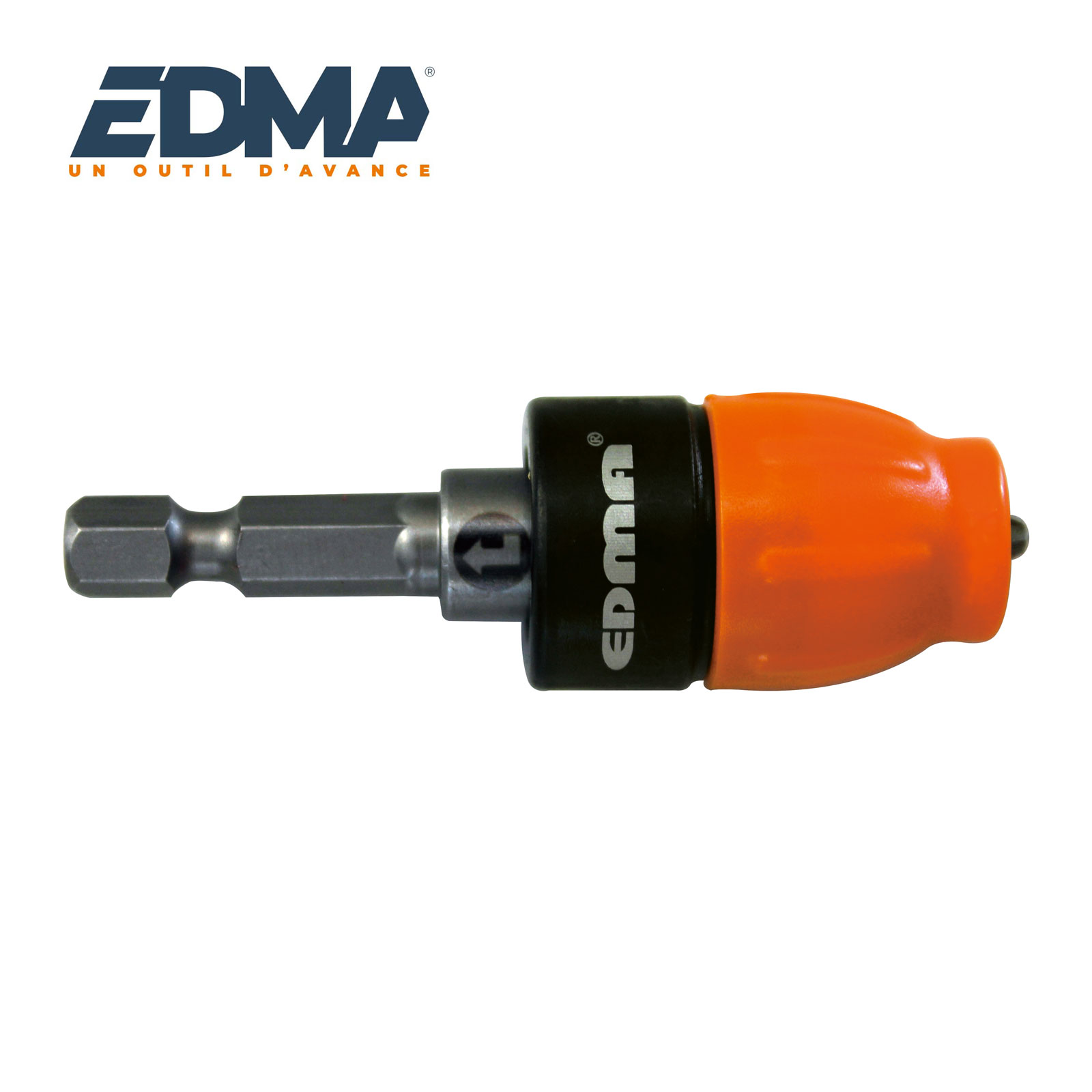 【楽天市場】マグネット式ドリルチャック ディンプラー 工具 充電・電動ドライバー対応(六角穴:6.35mm) DIY エドマ EDMA：ルーペスタジオ