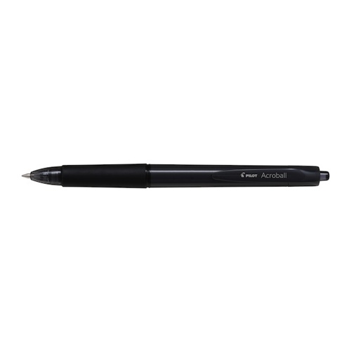 【楽天市場】PILOT なめらか油性ボールペン アクロボール 0.7mm ブラック [BAB-17-BB] BAB17BB 販売単位：1 ...