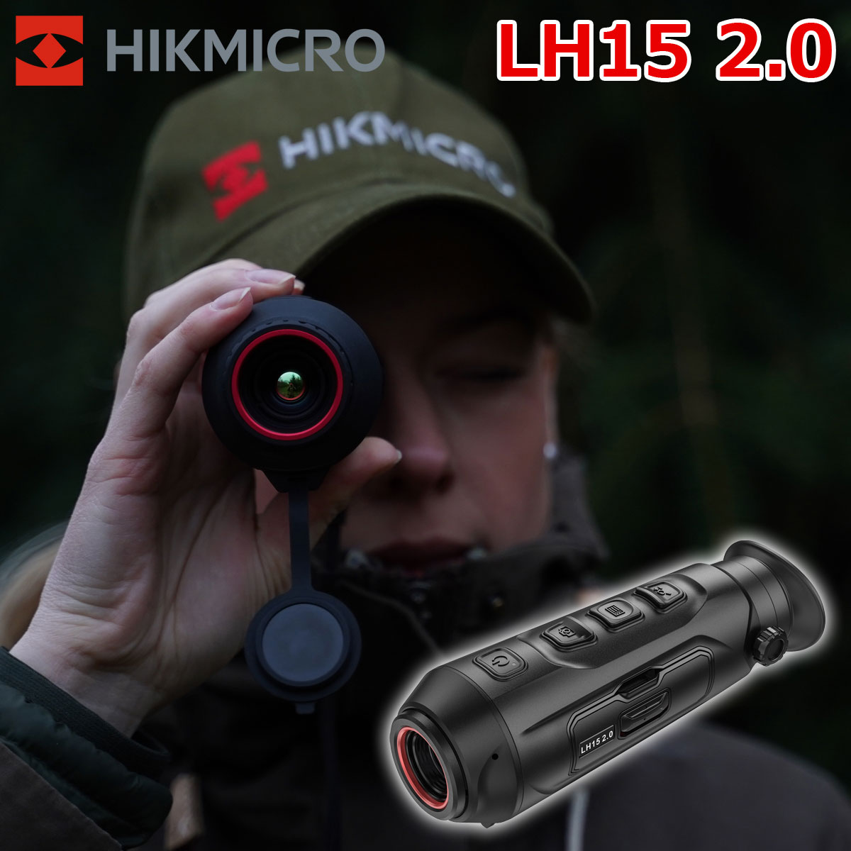 【楽天市場】HIKMICRO LYNX LH15 2.0 ハイクマイクロ 暗視カメラ サーモグラフィ アウトドア キャンプ 観察 赤外線カメラ ...
