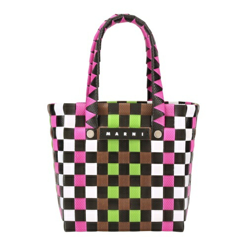 楽天市場】マルニ ハンドバッグ かごバッグ ポッドキッドバッグ ピンク