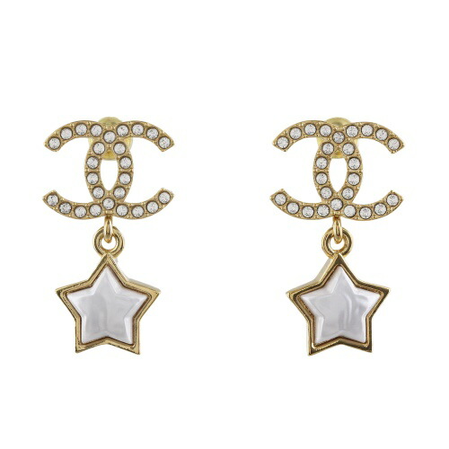 【楽天市場】【P5倍 10/4 20時～10/10 24時】シャネル ピアス レディース ゴールド CHANEL ABC402 B15459 ...