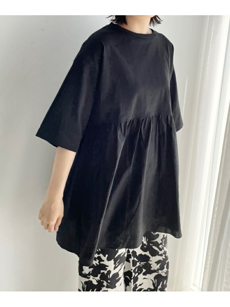 【楽天市場】【SALE／30%OFF】(W)フハクキリカエチュニックSS LOWRYS FARM ローリーズファーム ワンピース・ドレス ...