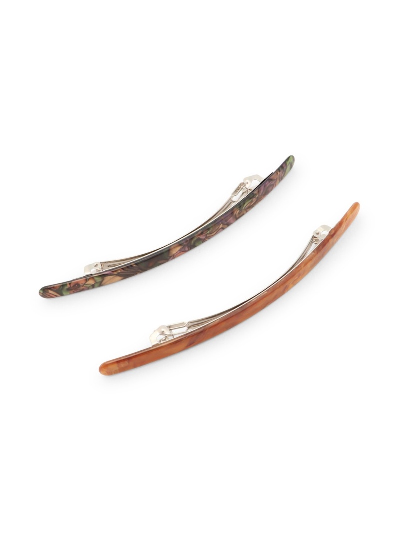 【楽天市場】ロングバーバレッタ LOWRYS FARM ローリーズファーム ヘアアクセサリー バレッタ・ヘアクリップ・ヘアピン ホワイト ...