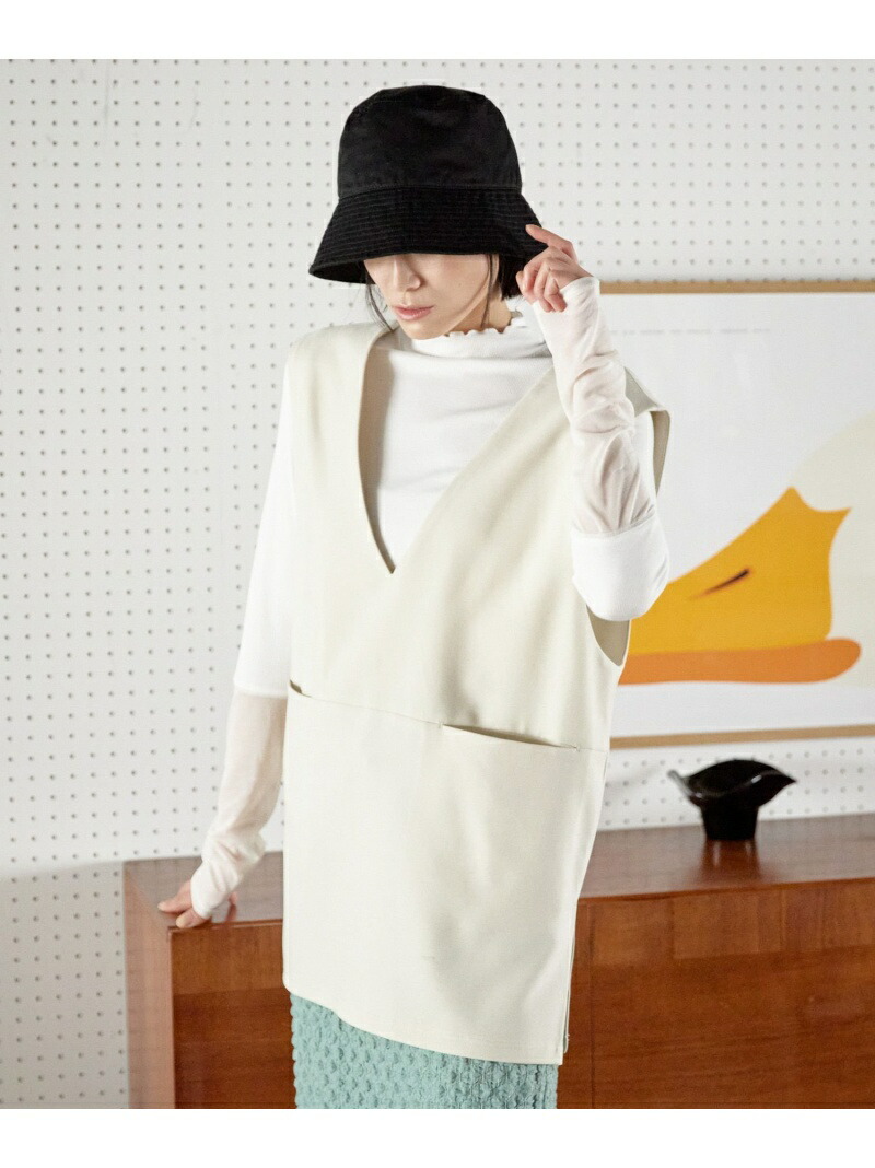 【楽天市場】【SALE／62%OFF】(W)easyケアフカVベスト LOWRYS FARM ローリーズファーム トップス ベスト・ジレ ...