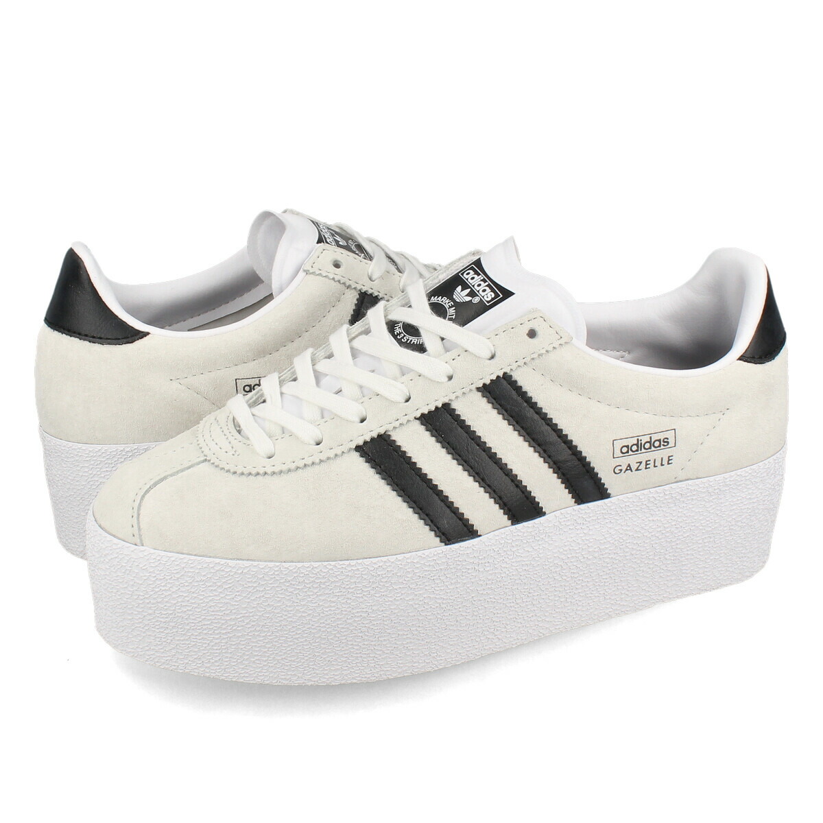【楽天市場】adidas GAZELLE UP W アディダス ガゼル ガッツレー アップ W レディース スニーカー ローカット FTWR ...