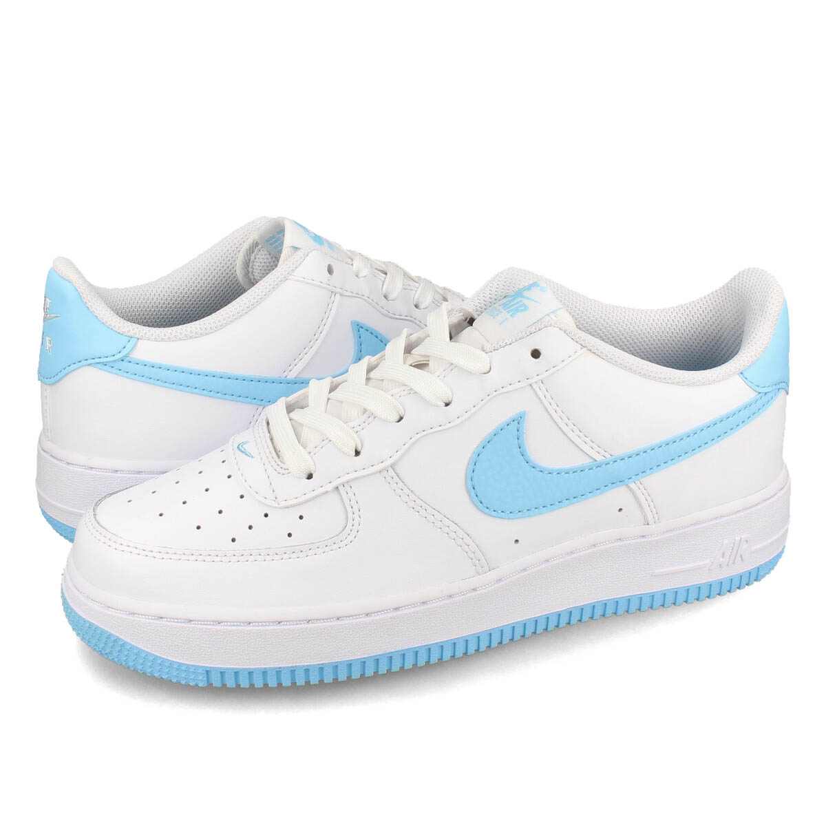 【楽天市場】NIKE AIR FORCE 1 GS ナイキ エアフォース 1 GS レディース スニーカー ローカット WHITE ...