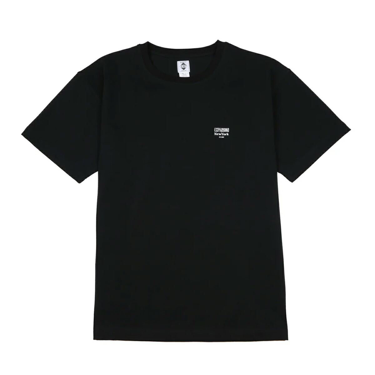 【楽天市場】EXPANSION EXP NY LOGO 24 SS TEE エクスパンション EXP NY ロゴ 24 SS Tシャツ メンズ 半袖Tシャツ BLACK ブラック EXP ...