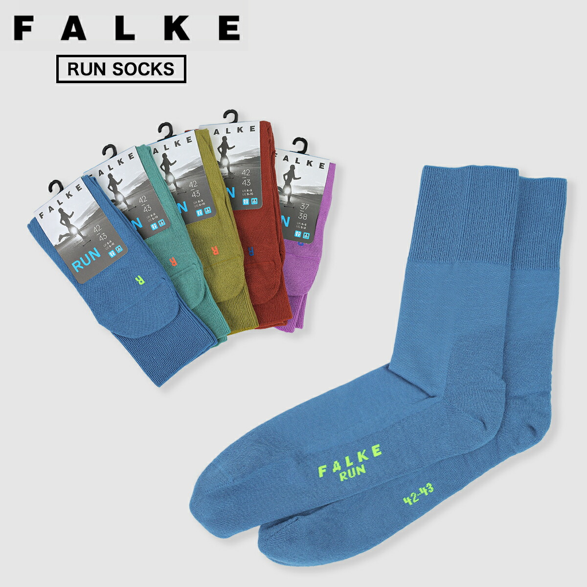 【楽天市場】【40%OFF】 FALKE RUN SOCKS ファルケ ラン ソックス メンズ レディース 靴下 FL-16605-24AW ...