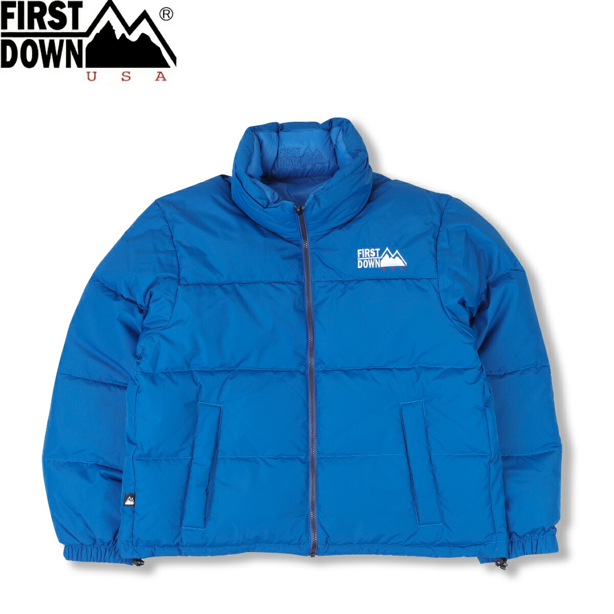 【楽天市場】FIRST DOWN BUBBLE DOWN JACKET SHORT ファーストダウン バブル ダウン ジャケット ショート メンズ レディース アウター BLUE ブルー ...