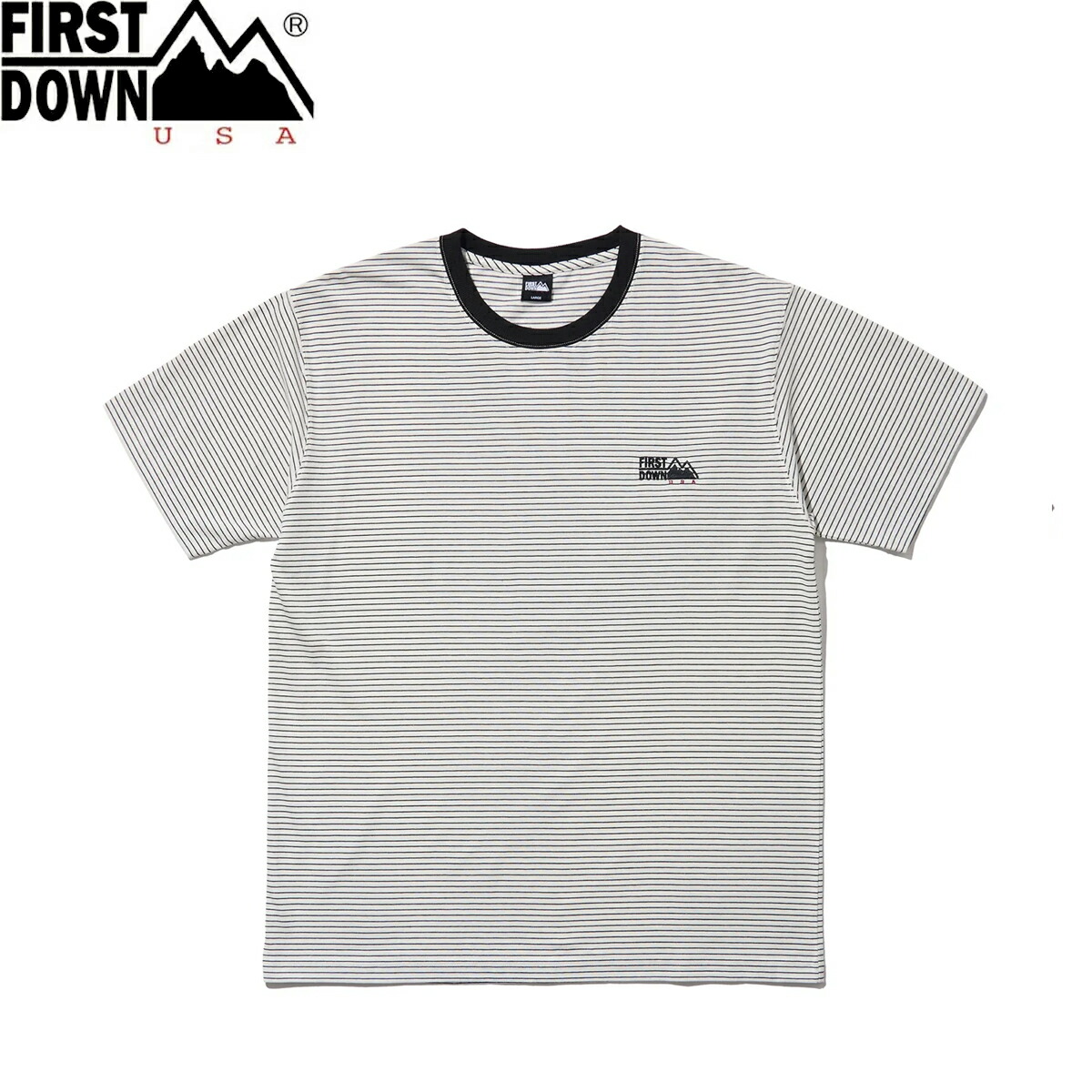 【楽天市場】FIRST DOWN S/S TEE COTTON JERSEY ファーストダウン ショートスリーブ Tシャツ コットンジャージ メンズ レディース トップス 半袖Tシャツ ...
