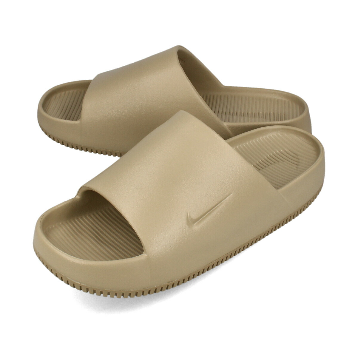 【楽天市場】【プライスダウン】 NIKE CALM SLIDE ナイキ カーム スライド メンズ レディース サンダル KHAKI/KHAKI ...