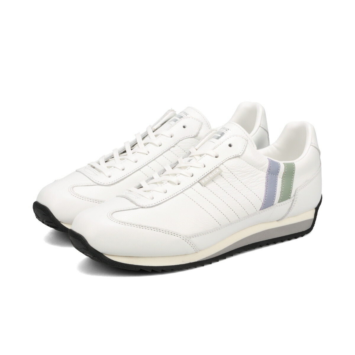 【楽天市場】PATRICK MARSH-LE パトリック マーシュ・レザー メンズ レディース スニーカー ローカット 日本製 WHT ...