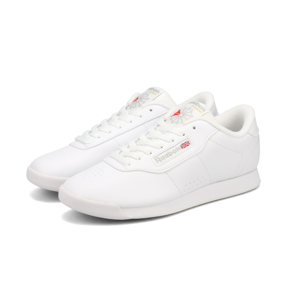 【楽天市場】Reebok PRINCESS リーボック プリンセス レディース ローカット WHITE ホワイト 100000101 ...