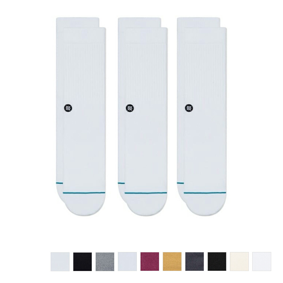 【楽天市場】STANCE SOCKS ICON 3 PACK スタンス ソックス アイコン 3パック M556D18ICP：LOWTEX ...