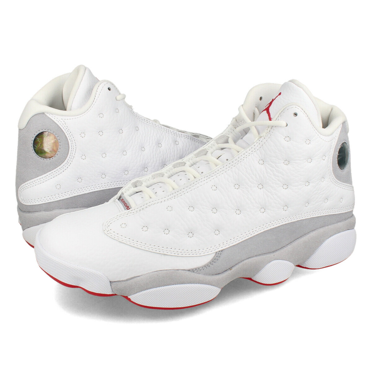 【楽天市場】NIKE AIR JORDAN 13 RETRO ナイキ エア ジョーダン 13 レトロ メンズ スニーカー ハイカット WHITE/TRUE RED/WOLF GREY ホワイト ...