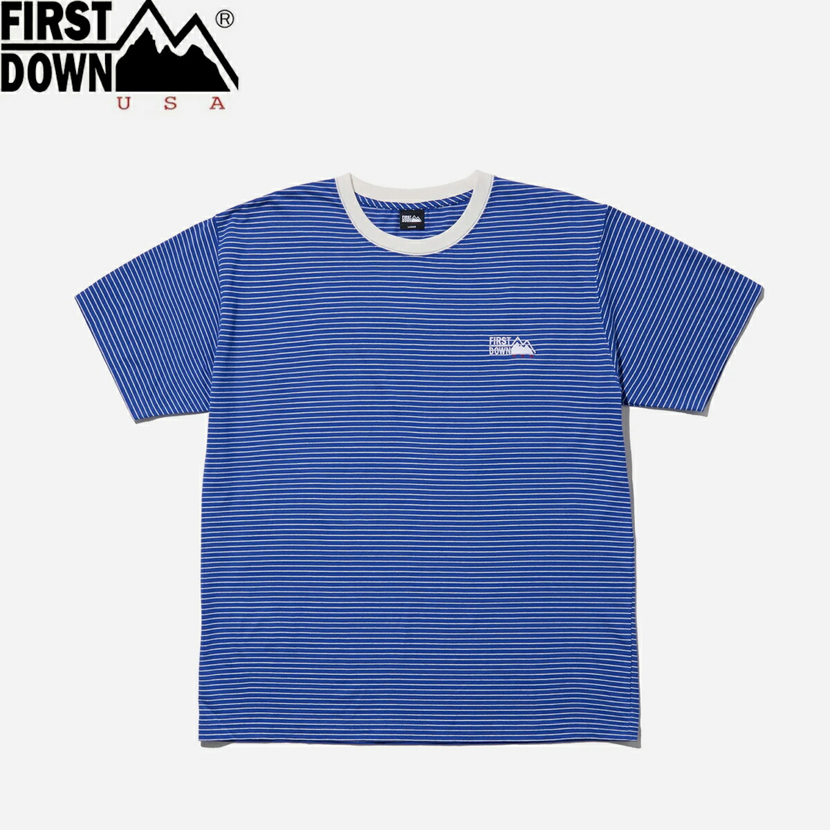 【楽天市場】FIRST DOWN S/S TEE COTTON JERSEY ファーストダウン ショートスリーブ Tシャツ コットンジャージ メンズ レディース トップス 半袖Tシャツ ...