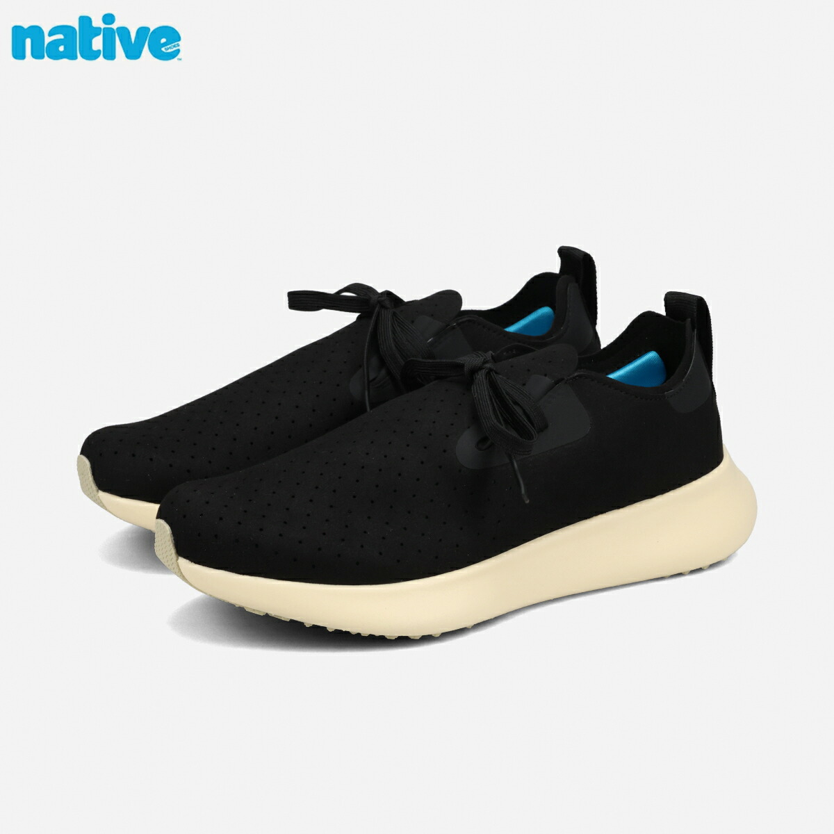【楽天市場】native shoes APOLLO 10 ネイティブ シューズ アポロ 10 メンズ スニーカー ローカット JIFFY BLACK/TAPIOCA OFF WHITE ...